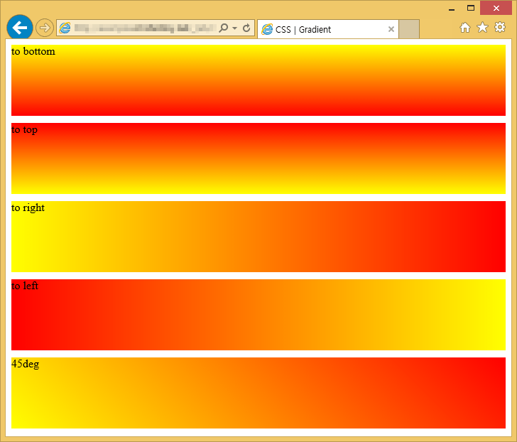 How To Set Linear Gradients For Div Element Using Css Images